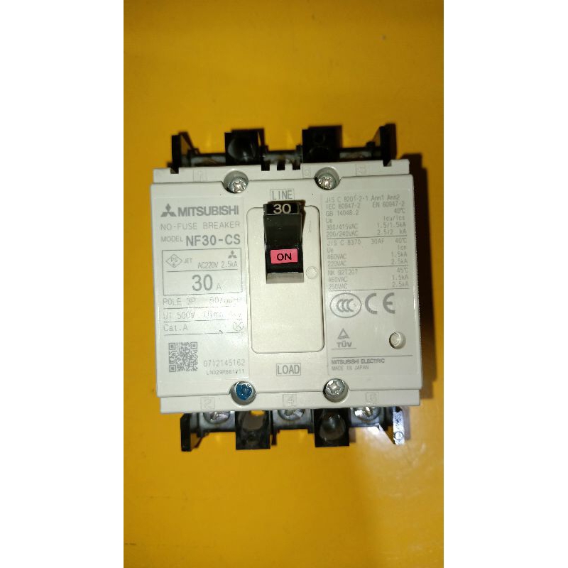 Jual MITSUBISHI NO-FUSE BREAKER model NF30-CS 15A 20A 30A | Shopee Indonesia
