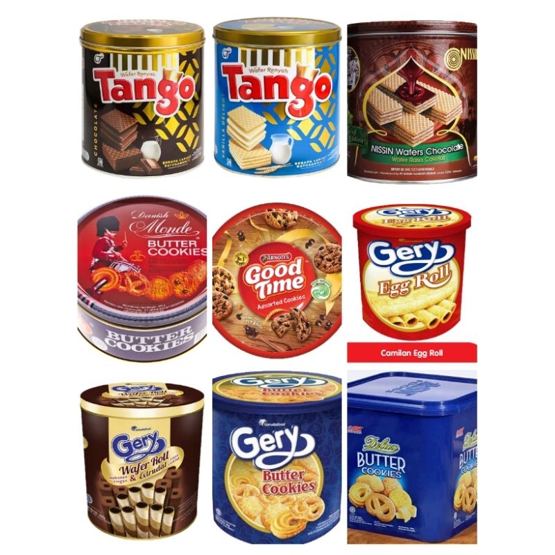 Jual WAFER ,TANGGO KALENG NABATI Kaleng 290gr Goodtime Gery eggroll ...
