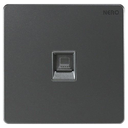 Jual NERO CASA X2 BLACK MATTE HITAM STOP KONTAK / SAKLAR SERI ENGKEL 1 ...