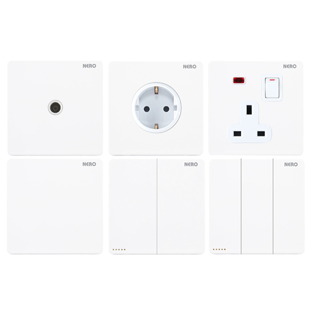 Jual NERO CASA X2 WHITE PUTIH STOP KONTAK / SAKLAR SERI ENGKEL 1 ARAH ...