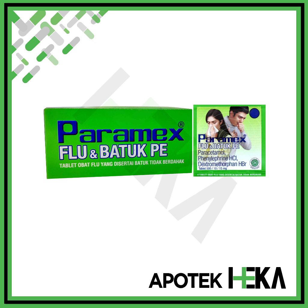 Jual Paramex Flu dan Batuk Tablet Box isi 25x4 Tablet [JAKSEL] | Shopee ...
