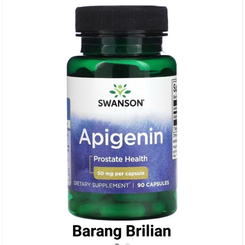 Jual Swanson Apigenin 50 mg 90 Capsules | Shopee Indonesia