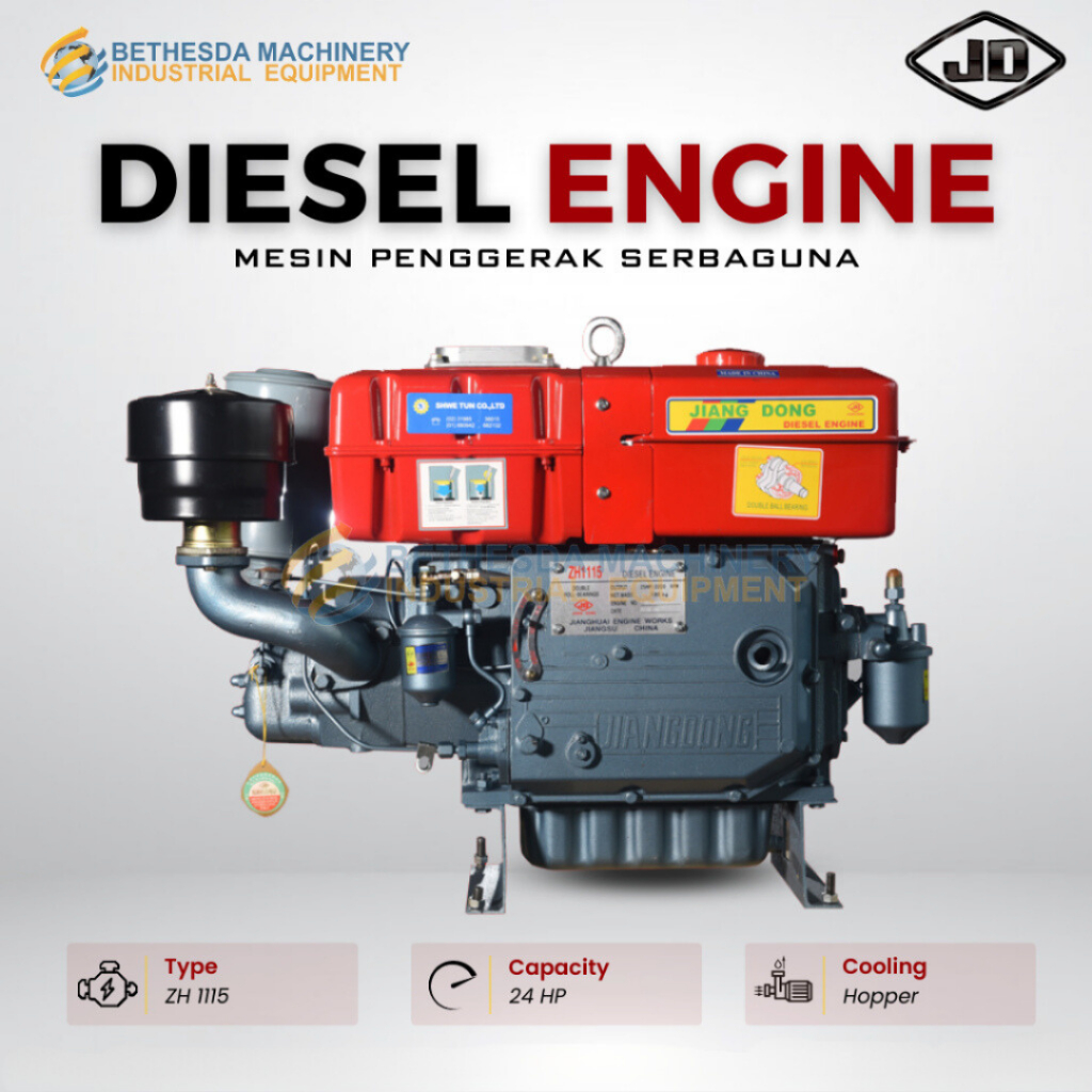 Jual Mesin Diesel Serbaguna 24 Pk 24 Hp engkol jiang dong zh 1115 | Shopee Indonesia