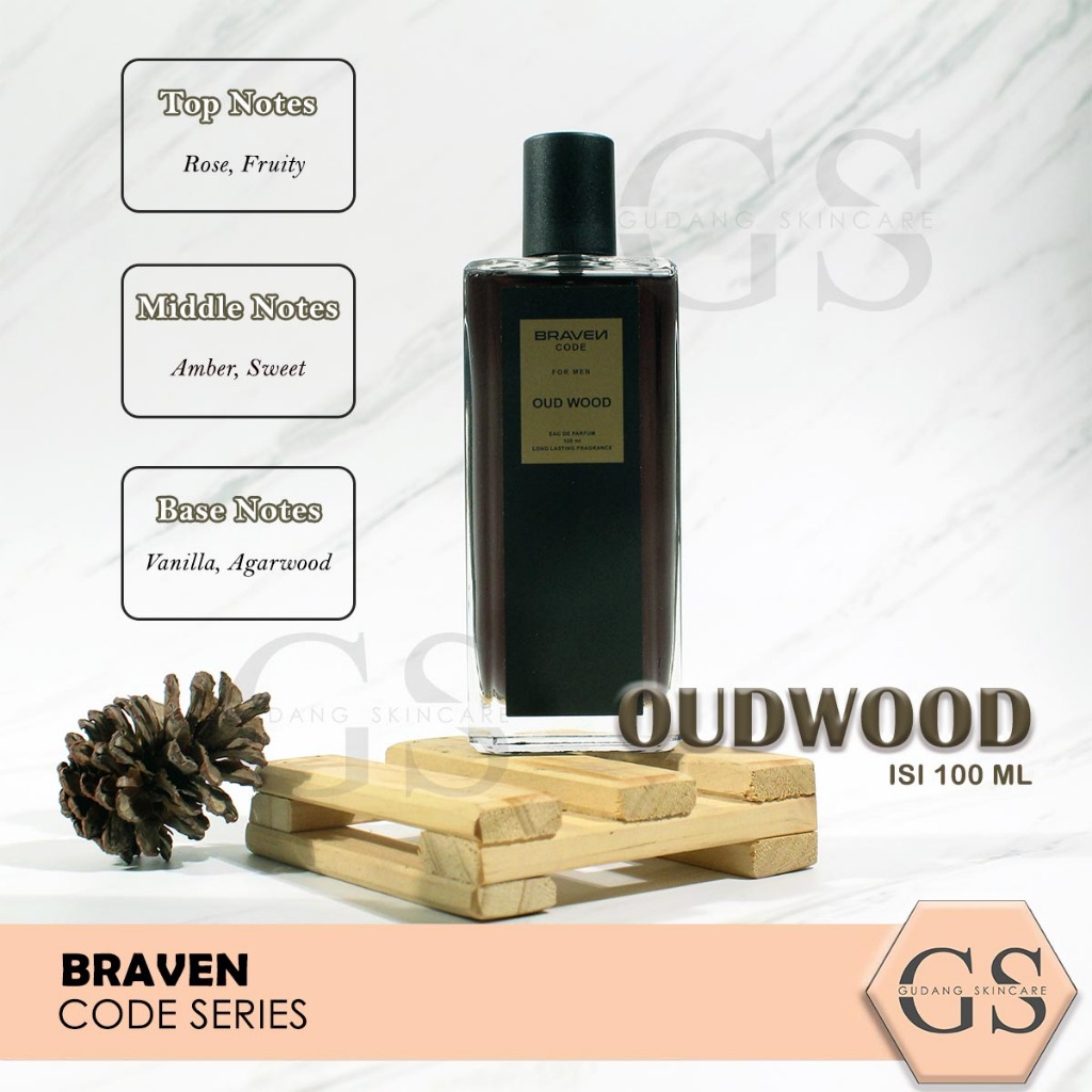 Jual BRAVEN Parfum Pria Tahan Lama Code Series 100ml Eau De Parfume Men ...