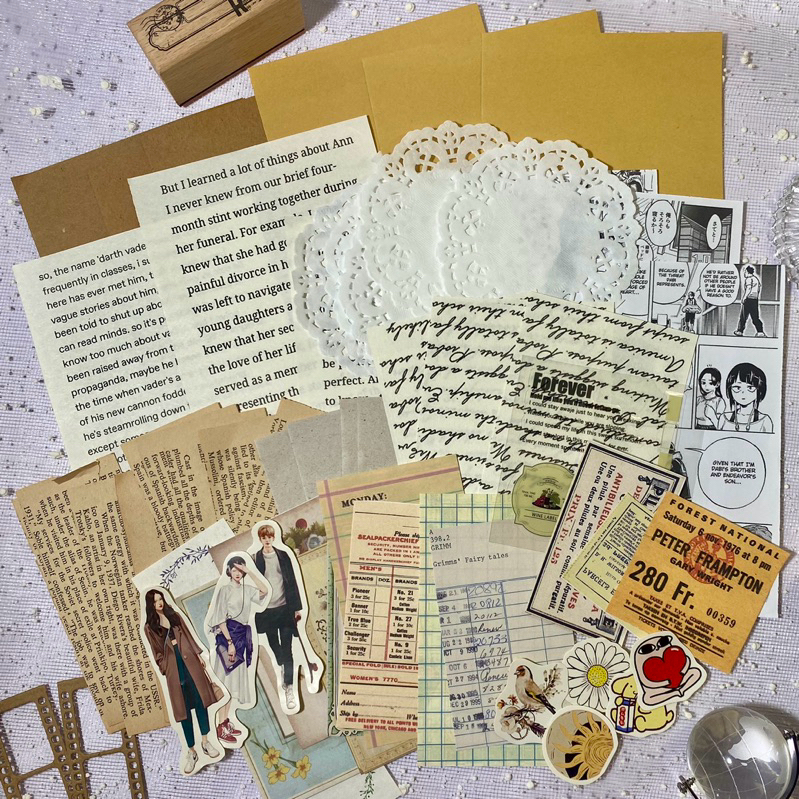 Jual Journal Kit Scrapbook Murah Jurnal Kit Journaling Kit Bujo ...