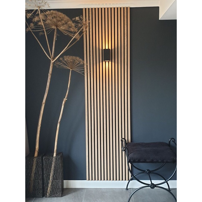 Jual Wall Batten Lis kayu jati belanda Panjang 120cm/100cm | Shopee ...