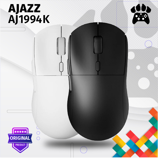 Jual Ajazz AJ199 4K Wireless Gaming Mouse Dual Connection | Shopee ...