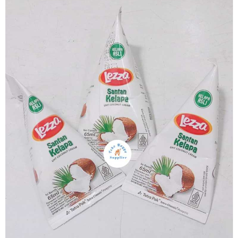 Jual Santan Lezza Kelapa Asli UHT Coconut Cream | Shopee Indonesia