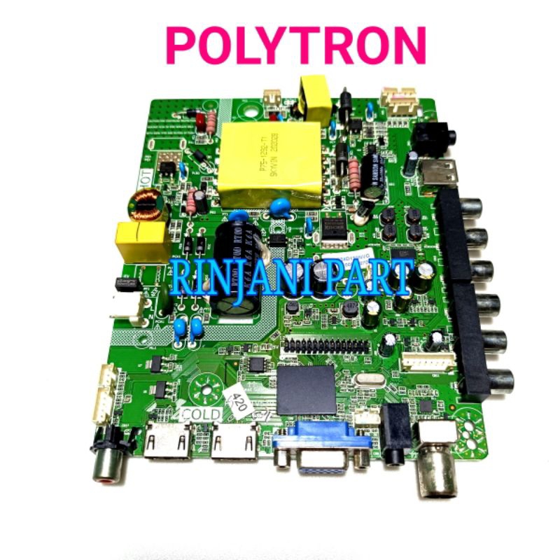 Jual MAINBOARD TV LED POLYTRON PLD 24D123 PLD 24D123G PLD 24D123NVG | Shopee Indonesia