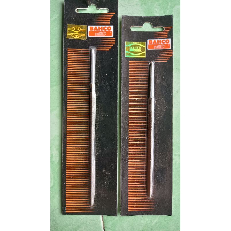 Jual (12PCS) BAHCO Kikir Pengesahan Gergaji Slim Taper "4 "5 / Kikir ...