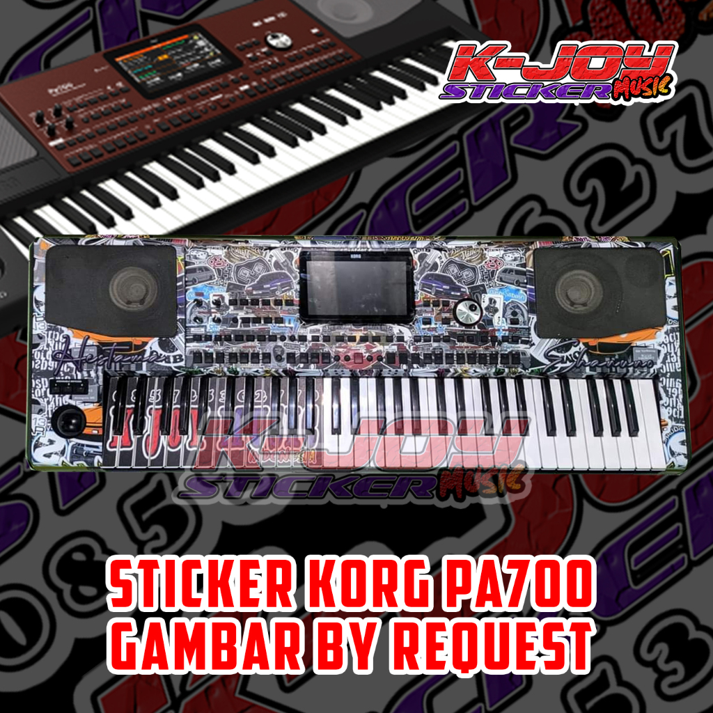 Jual STICKER KEYBOARD KORG PA700 | Shopee Indonesia