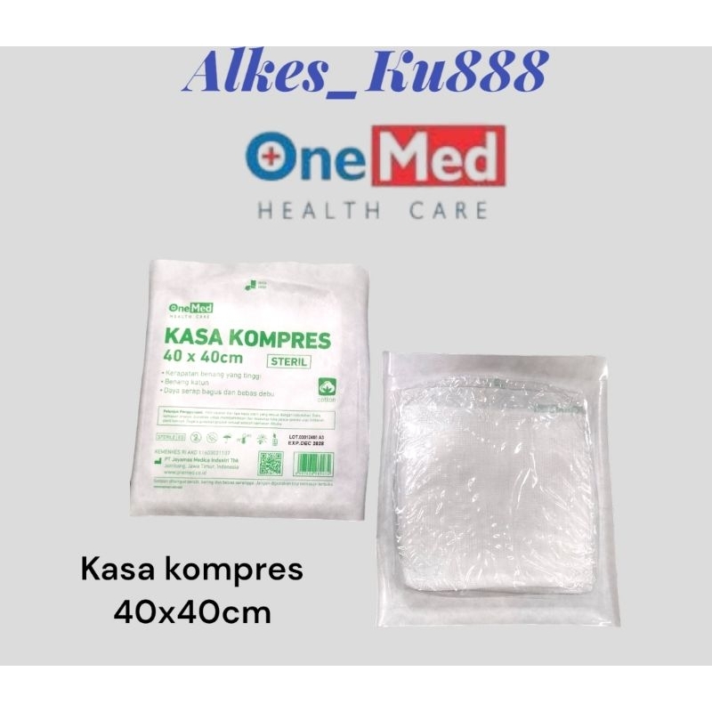 Jual KASA KOMPRES 40 x 40 CM ONEMED PERPCS | Shopee Indonesia