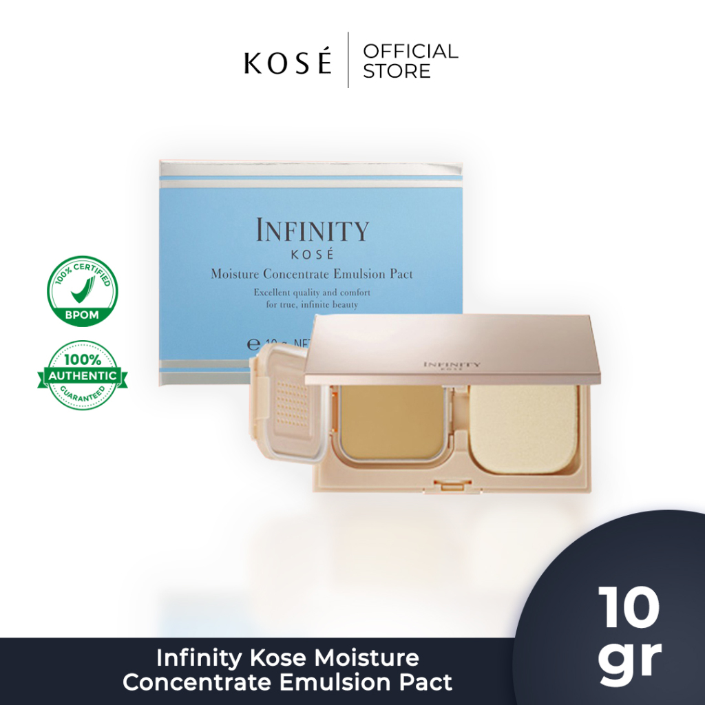 Jual KOSE Infinity Moisture Concentrate Emulsion Pact (Case Only) | Shopee Indonesia