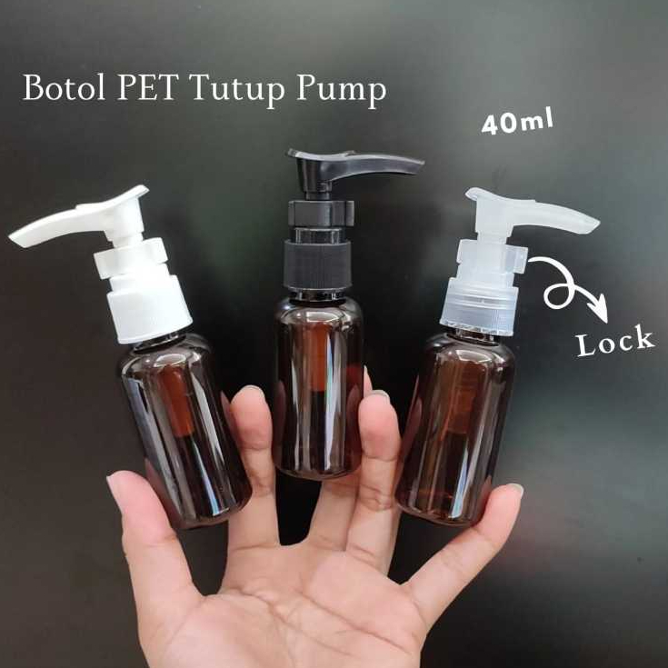 Jual Botol 40ml Pump Lotion Botol Lotion botol Sabun 40 ml Botol PET ...