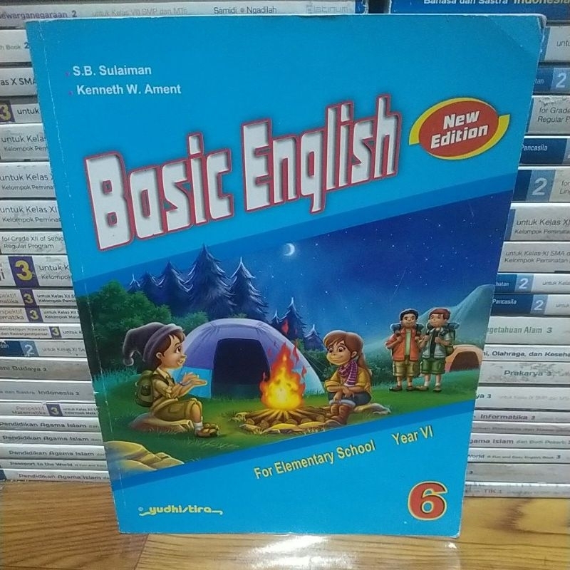 Jual Buku Basic English 6 Kelas VI-6 SD Yudhistira | Shopee Indonesia