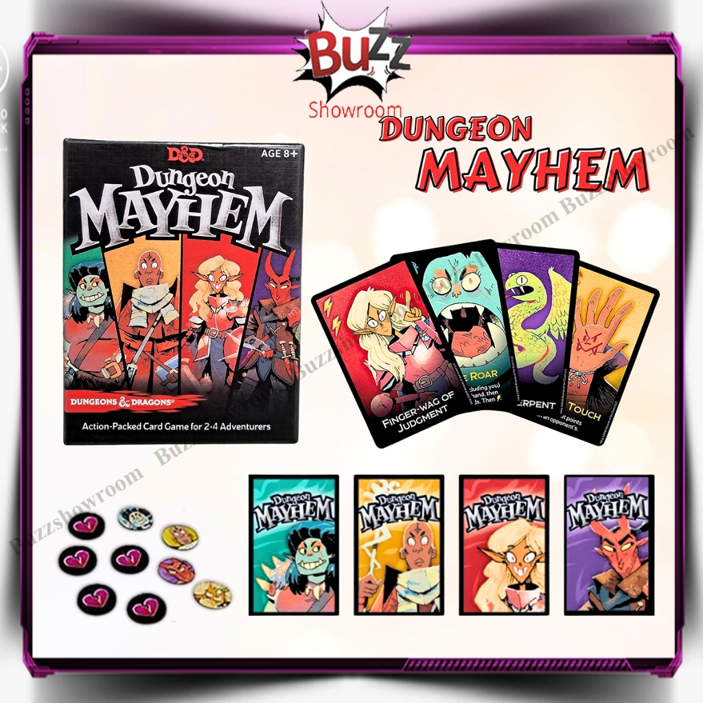 Jual Dungeon Mayhem Card Game Board Games | Shopee Indonesia