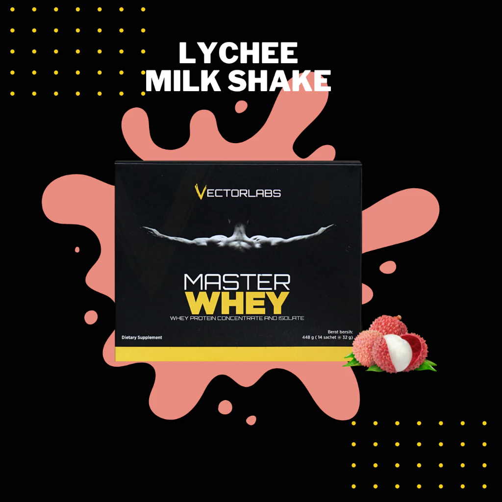 Jual Vectorlabs Master Whey Protein Kemasan Box 12 Sachet Susu Whey ...