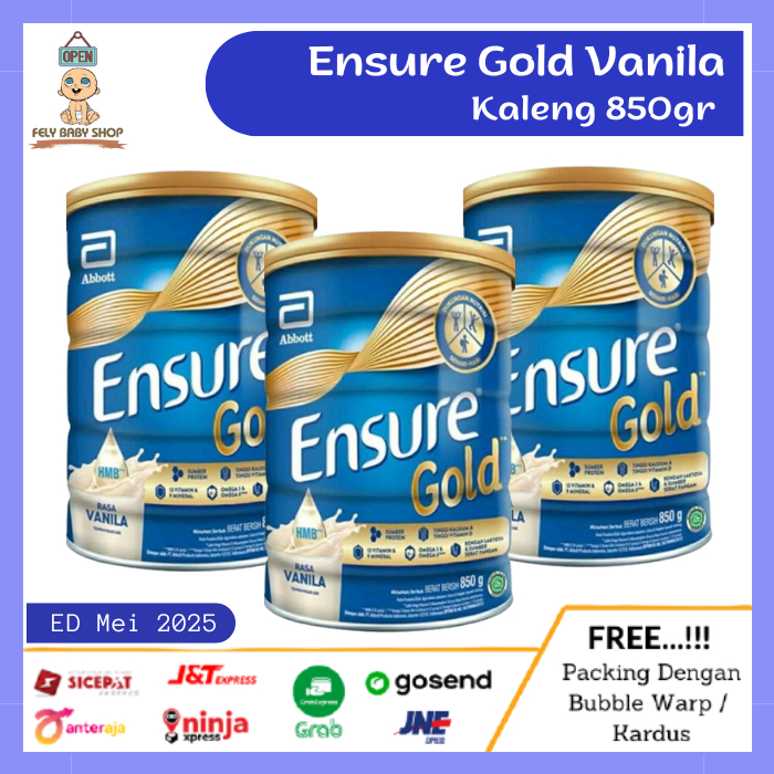 Jual Susu Ensure Gold Rasa Vanila Kemasan Kaleng 850gr | Shopee Indonesia