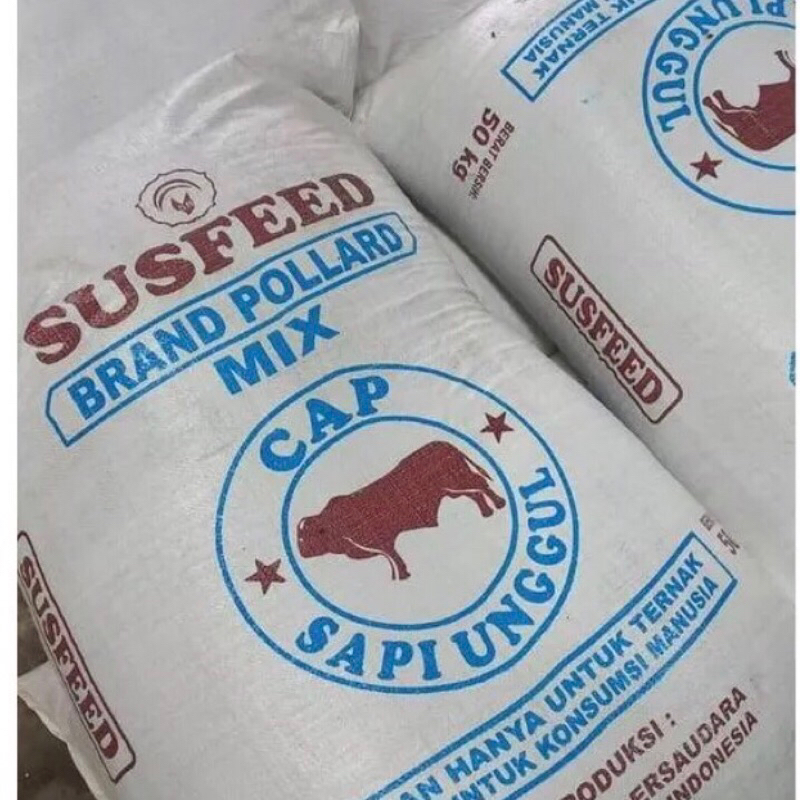 Jual Pakan ternak POLARD + SENTRAT | SUSFEED BRAND POLARD MIX - repack ...