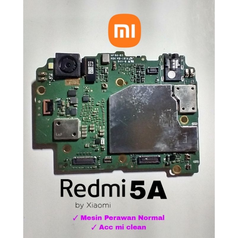 Jual mesin redmi 5a riva perawan mulus siap pakai acc mi clean | Shopee ...