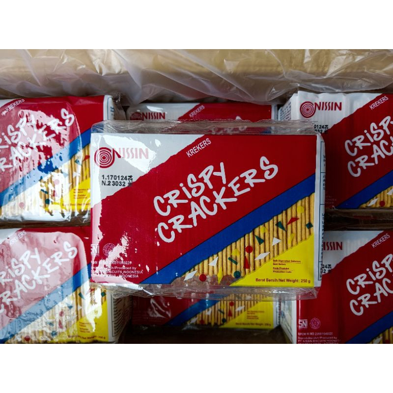 Jual Biskuit Nissin Crispy Crackers 250 Gram | Shopee Indonesia
