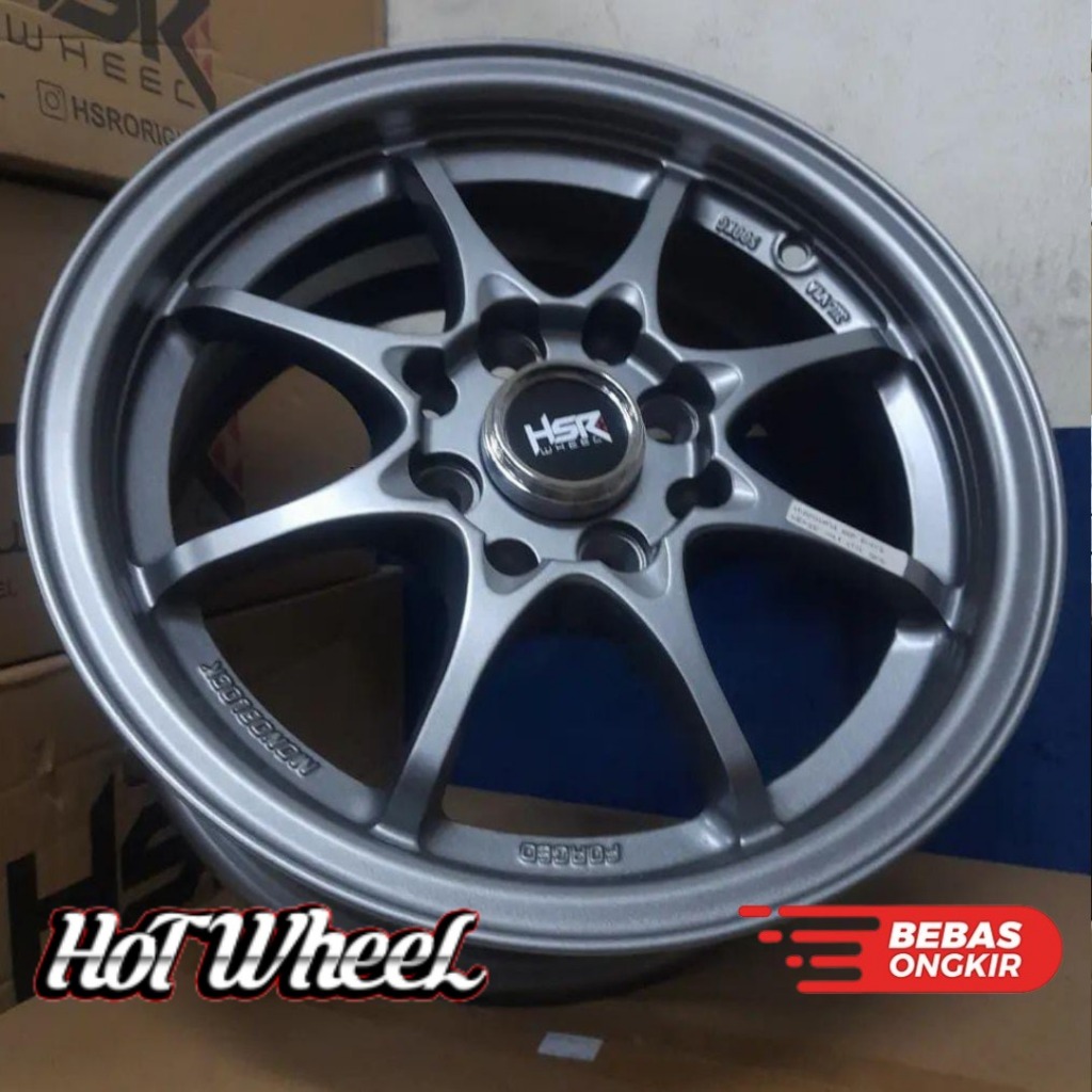 Jual Velg Mobil Hsr Type Hiroshima r16 H4X100 H4X114 uTK Yaris Avanza ...