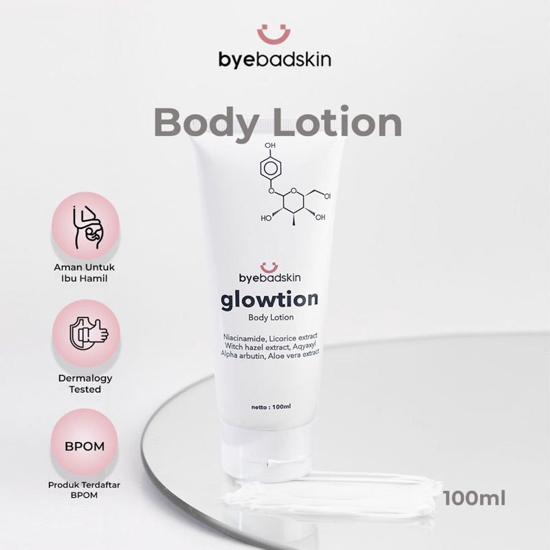 Jual [Siap Kirim] Free Gift - Byebadskin Glowtion - Body Lotion Pemutih ...