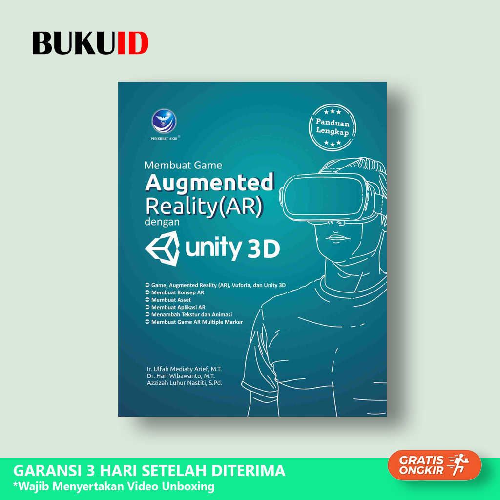 Jual Buku Panduan Lengkap: Membuat Game Augmented Reality dengan Unity 3D - Original | Shopee ...