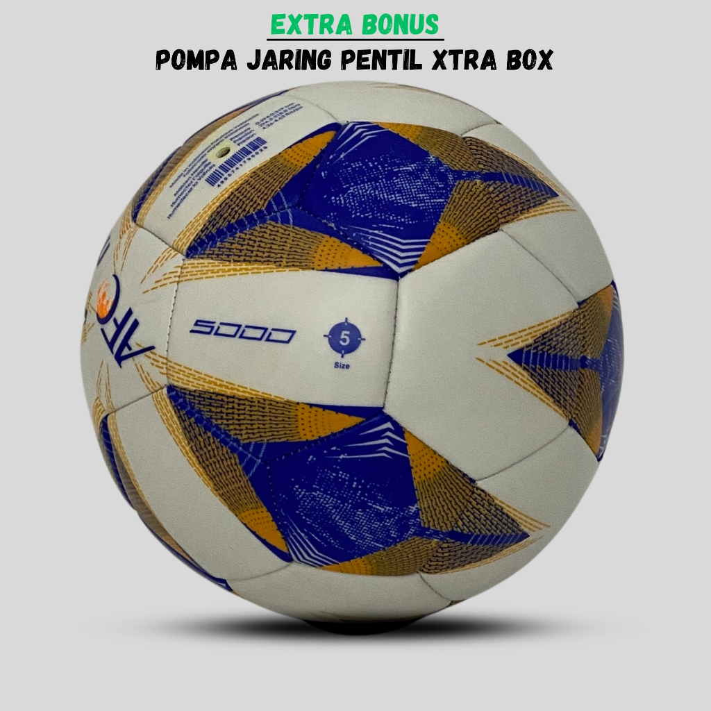 Jual MOLTEN bola sepak size 5 bola kaki MOLTEN AFC 5000 bola sepak ...