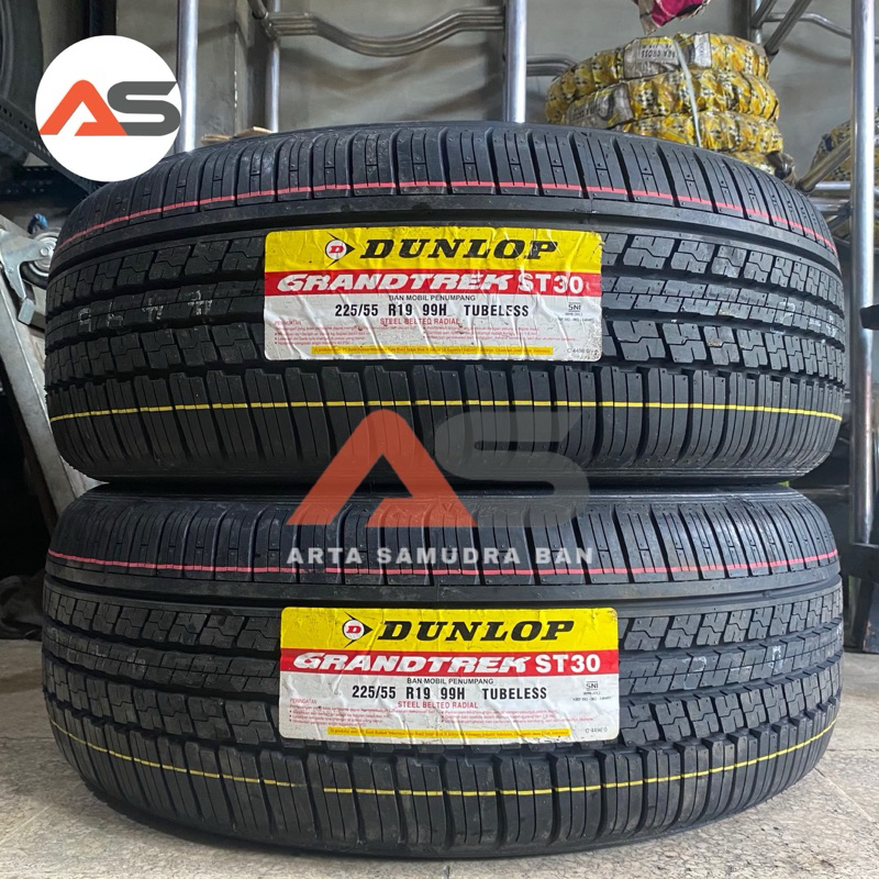 Jual Ban Dunlop Grandtrek ST30 225 / 55 R 19 R19 | Shopee Indonesia