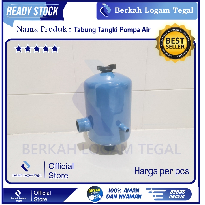 Jual Tabung Tangki Pompa Air Otomatis Plat Besi Kuat Awet | Shopee ...