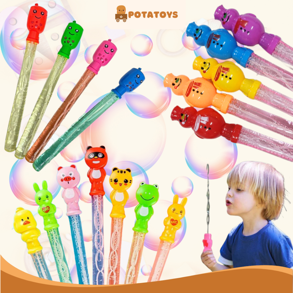 Jual Mainan Gelembung Stick Bubble Jumbo 36 CM/ Bubble Stik Panjang ...