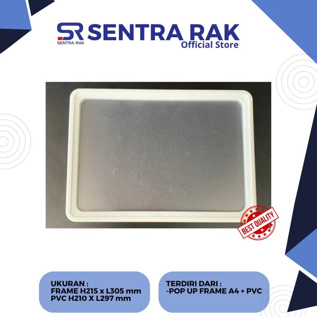 Jual Pop up Frame Promo / Frame Promosi Toko ukuran A4 (Frame only ...