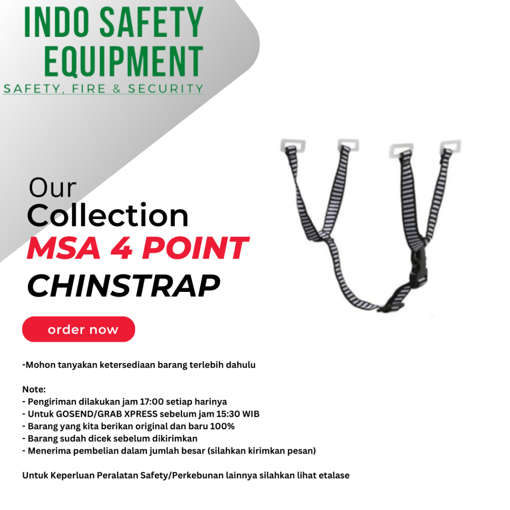 Jual MSA 4 Point Chinstrap/Tali Dagu MSA 4 Point | Shopee Indonesia