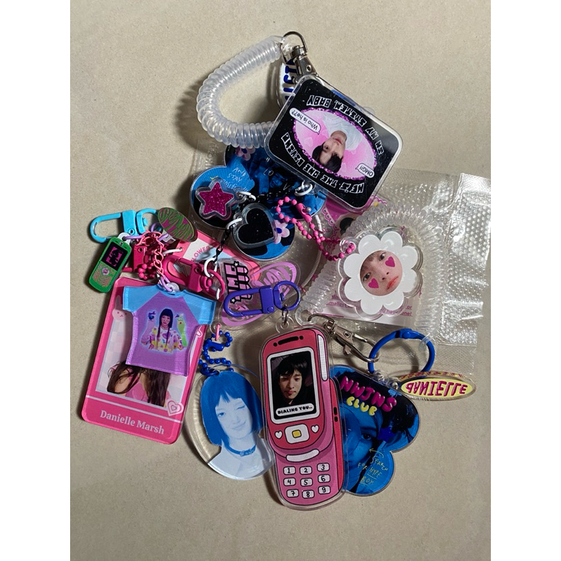 Jual bundle keychain Dokyeom SVT & Danielle/Hyein NewJeans | Shopee ...