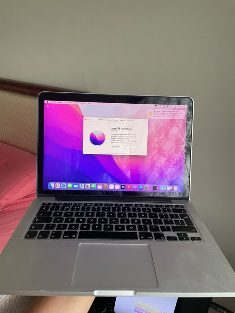 Jual MacBook Pro Retina 13-inch Early 2015 MF839 Core i5 8/128 SSD ...