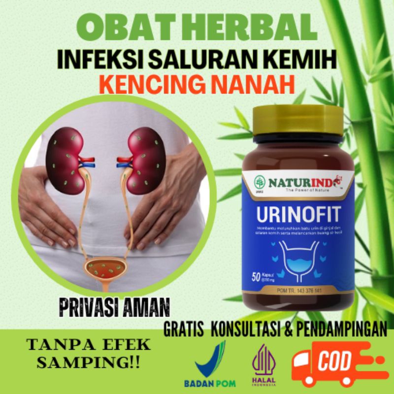 Jual Obat Infeksi Saluran Kemih Kencing Batu ginjal dan Batu Empedu Urinofit ampuh Naturindo ...