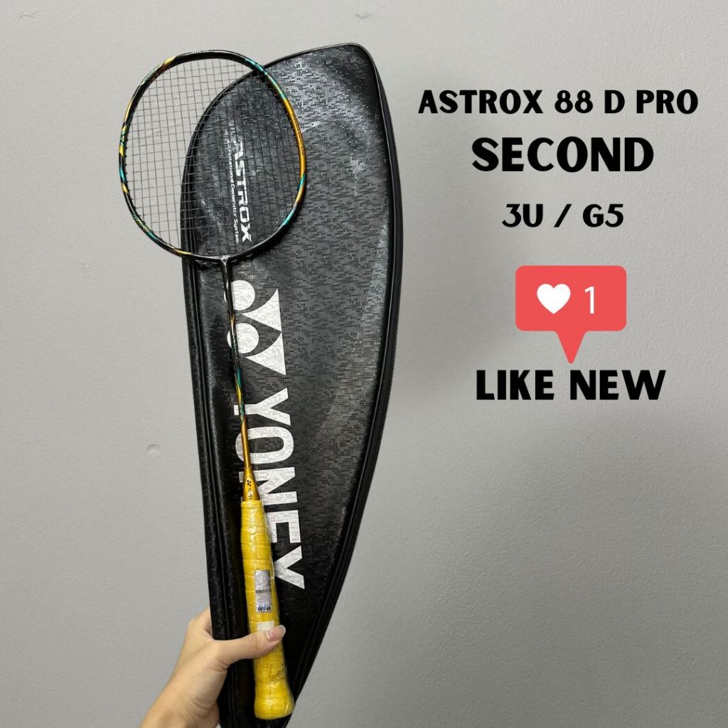 Jual Raket Yonex Astrox 88 D Pro Second Original | Shopee Indonesia