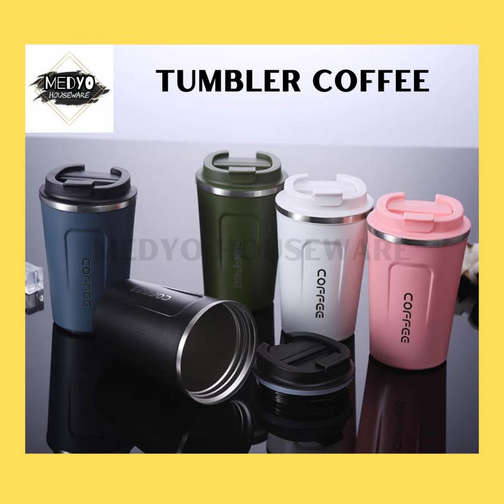Jual Termos COFFEE 510ML Tumbler Stainless Steel Tahan Panas Dingin ...