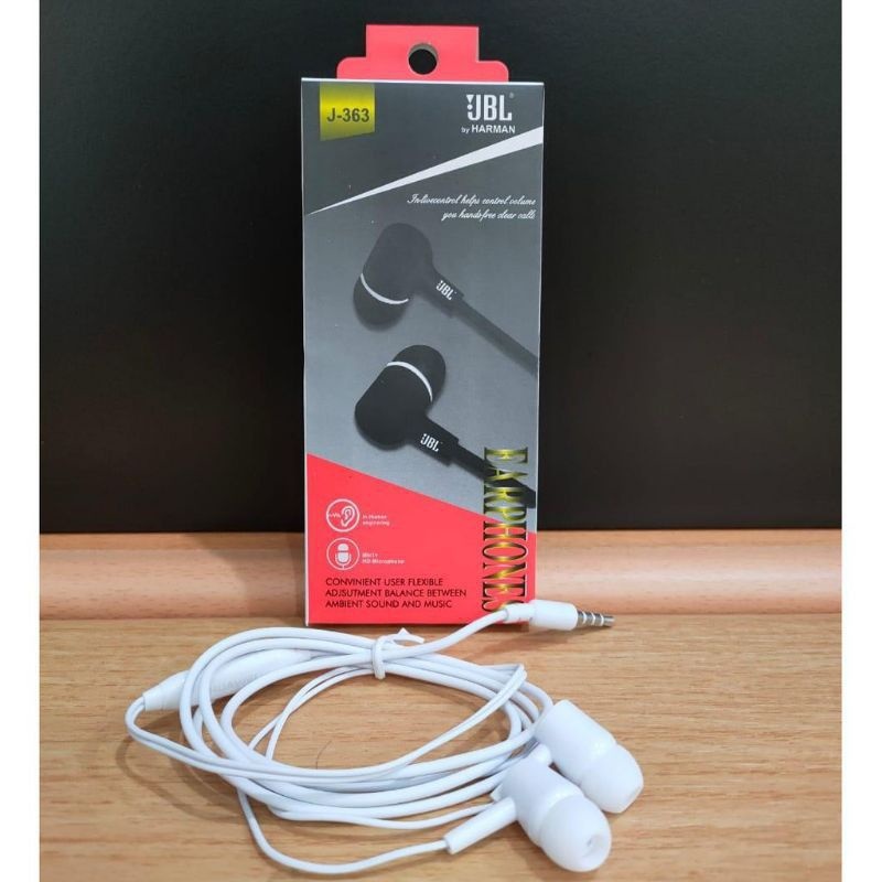 Jual HF HEADSET SERI J MODEL J363 COLOKAN 3.5MM SUPER BASS | Shopee ...
