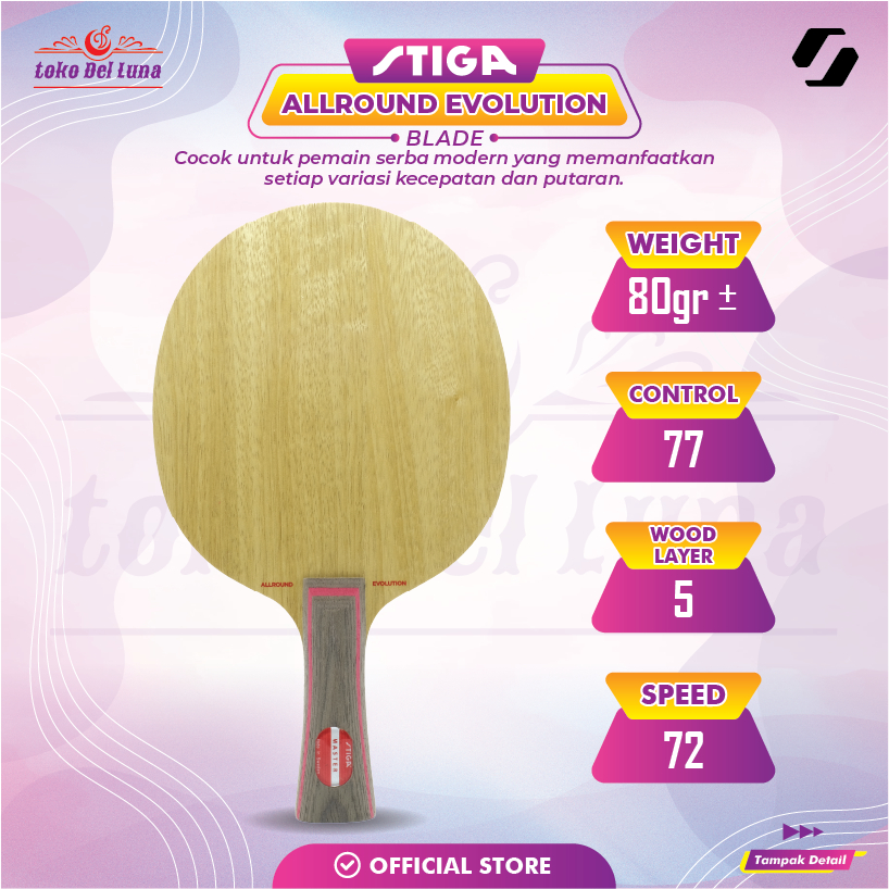 Jual STIGA Blade Allround Evolution | Shopee Indonesia