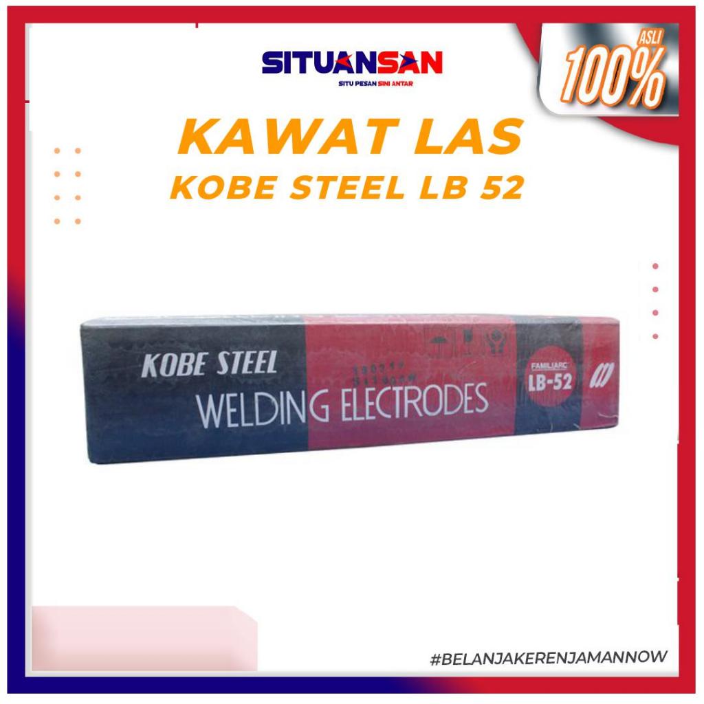 Jual Kawat Las LB 52 Welding Electrode AWS E7016 5kg KOBE STEEL Original | Shopee Indonesia