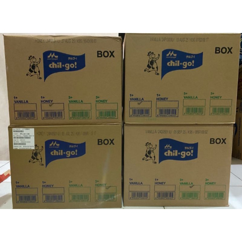 Jual CHIL GO 1+/3+ 950G KARTONAN ISI 6box [potong tutup/tidak potong tutup atas kemasan ...