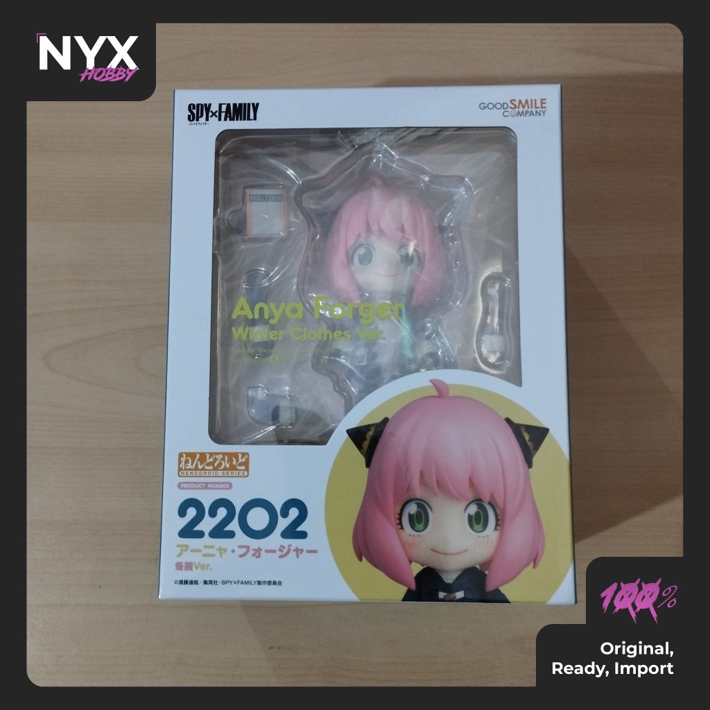 Jual Nendoroid Anya Forger: Winter Clothes Ver. - SPY x FAMILY Original Ready Stock | Shopee ...