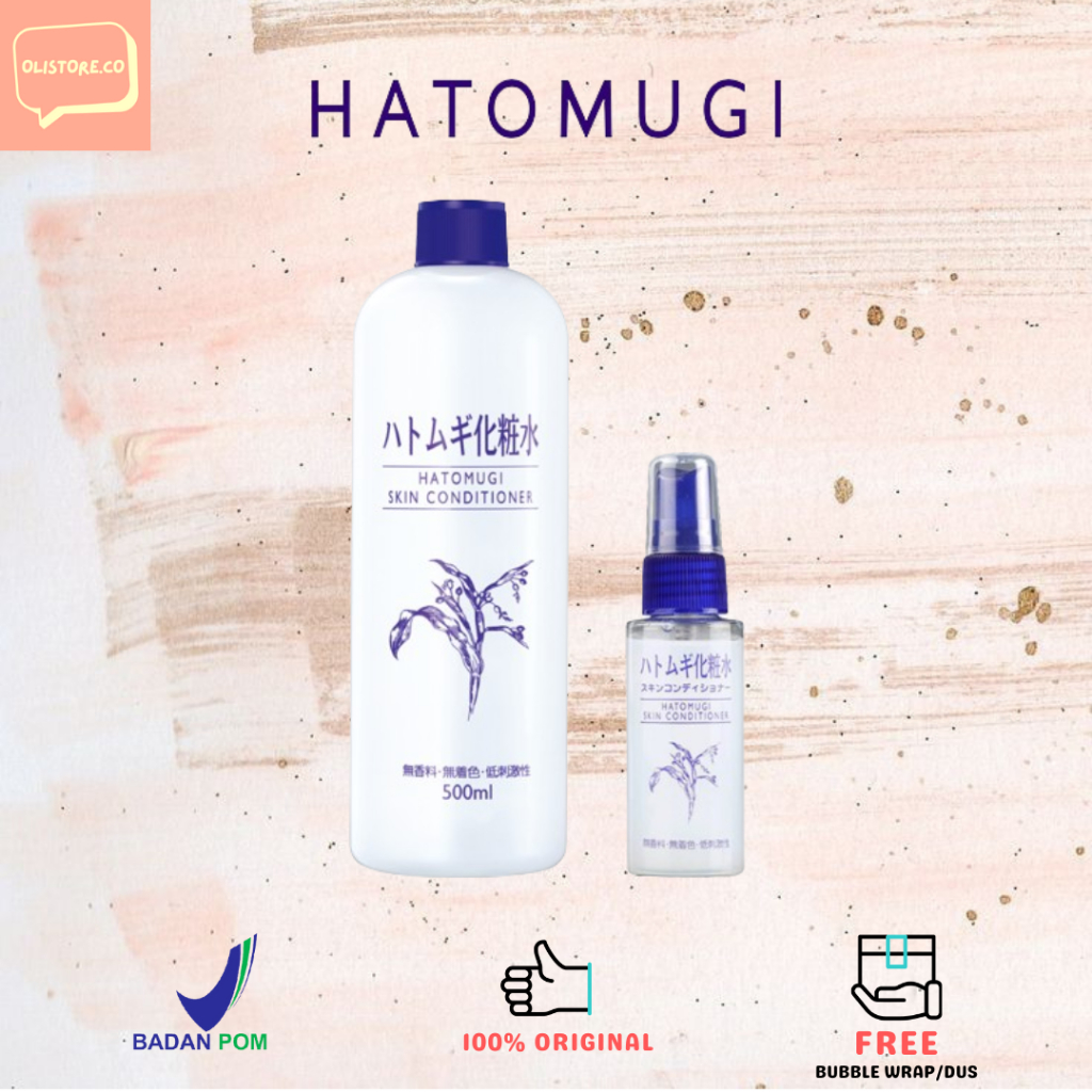 Jual [100% ORIGINAL] Hatomugi Skin Conditioner 500ml | Shopee Indonesia
