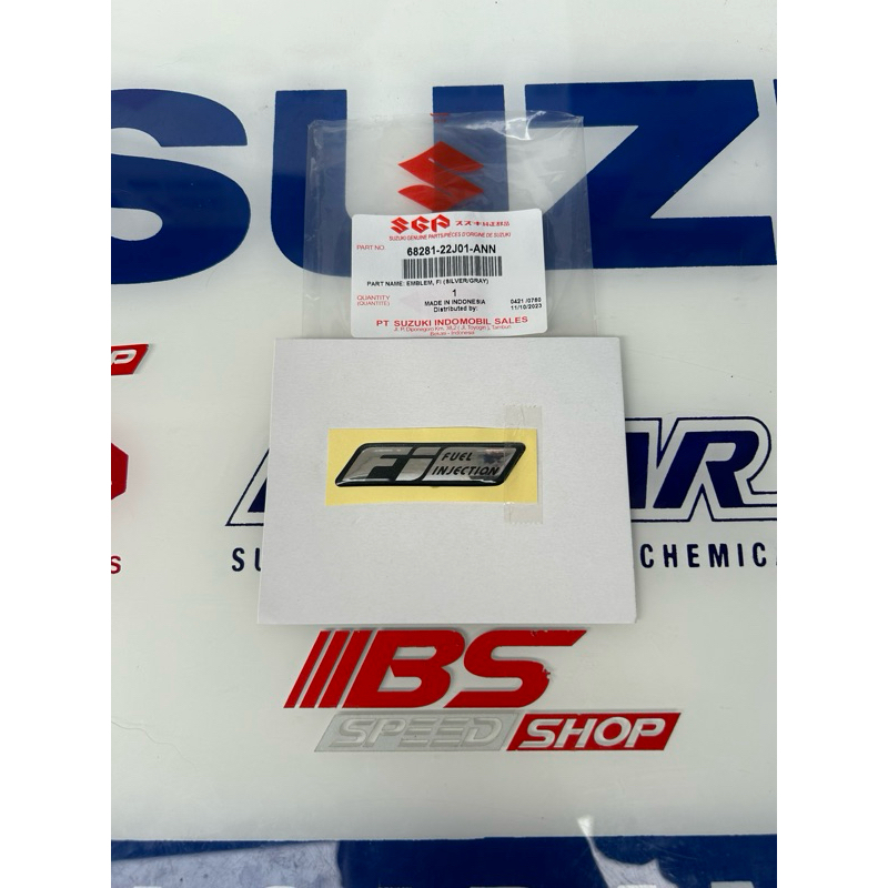 Jual LOGO EMBLEM FI FUEL INJECTION SATRIA FU FI INJEKSI NEX ADDRESS ...