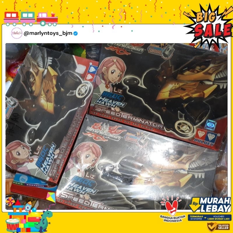 Jual Mainan Tamiya Mini 4WD Auldey Original | 23.000 RPM | Liz 860C series Heaven Hawk | Shopee ...