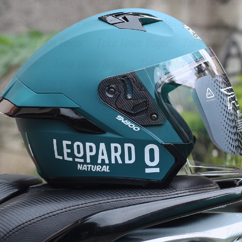 Jual RSV SV300 VIRDIAN HUE visor CLEAR spoiler 3D DARK stiker LEOPARD ...