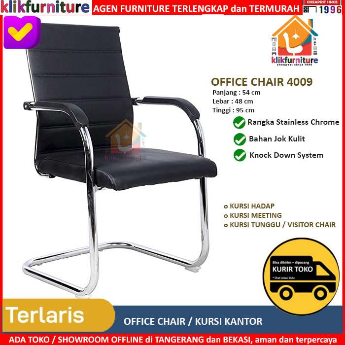 Jual Kursi Hadap Visitor Chair Kursi Tunggu Kantor Office Chair 4009 ...