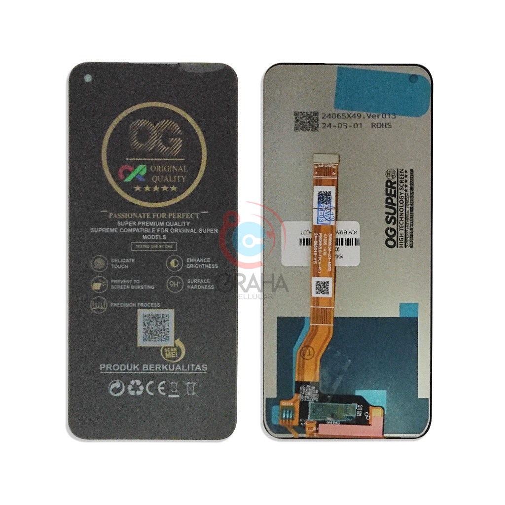 Jual LCD OPPO A76 / A36 FULLSET TOUCHSCREEN | Shopee Indonesia